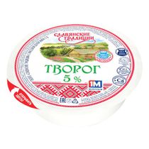 Творог мягкий Славянские традиции 5% БЗМЖ 355 г - купить с доставкой на ...