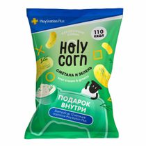 Снеки кукурузные Holy Corn со вкусом сметана и зелень 50 г - купить с ...