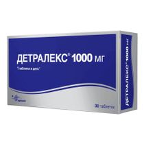 Детралекс таблетки 1000 мг 30 шт - купить с доставкой на дом в СберМаркет