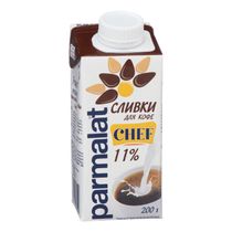 Сливки питьевые Parmalat ультрапастеризованные 11% 200 мл купить для ...