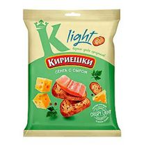 Сухарики ржано-пшеничные Кириешки Light семга-сыр 33 г - купить с ...