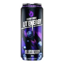 Энергетический напиток Lit Energy черника газированный 450 мл - купить ...