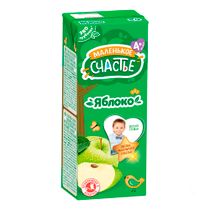 Сок детский Маленькое счастье Яблоко с 4 месяцев 200 мл - купить с ...