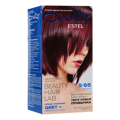Краска-гель для волос Estel Only стойкая оттенок 5-65 Светлый шатен ...