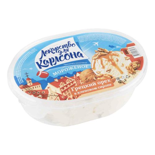 Мороженое Лекарство для Карлсона Грецкий орех 12% СЗМЖ 500 г - купить с ...