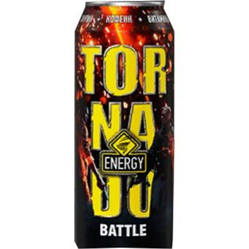 Энергетический напиток Tornado Energy Battle газированный 450 мл купить