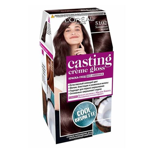 Крем-краска для волос L'Oreal Paris Casting Creme Gloss без аммиака ...