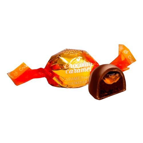 Конфеты глазированные Сладуница Chocolate сaramel с помадной начинкой ...