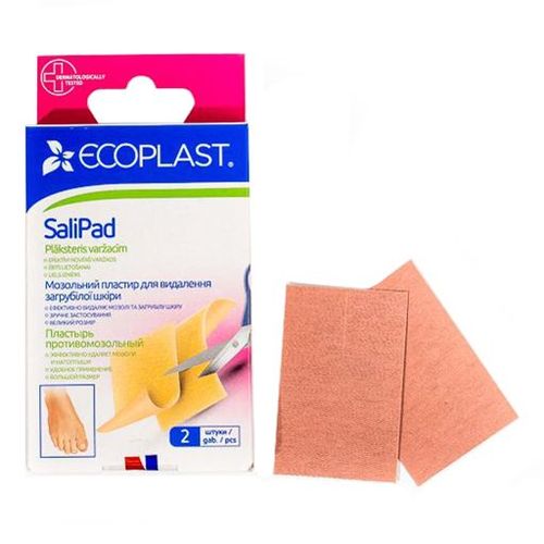 Пластыри мозольные Ecoplast SaliPad 40 мм x 60 мм 2 шт - купить с ...