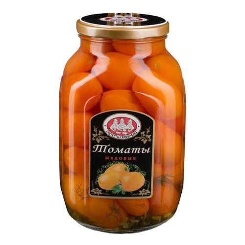 Помидоры Скатерть-Самобранка желтые маринованные 3 л - купить с ...
