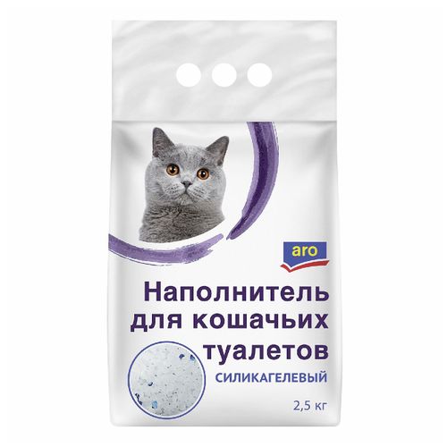 Наполнитель Aro силикагелевый 2,5 кг - купить с доставкой на дом в ...