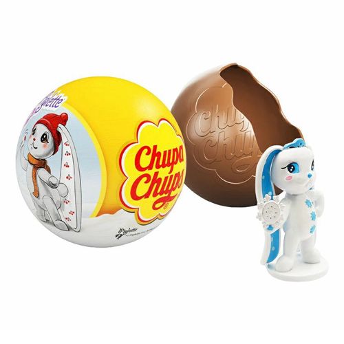 Шоколадный шар Chupa Chups Зайки с игрушкой внутри 20 г - купить с ...