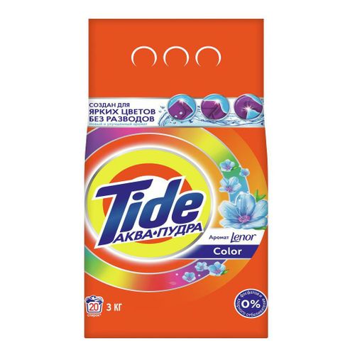 Стиральный порошок Tide Touch of scent Lenor Color 2 в 1 3 кг - купить ...