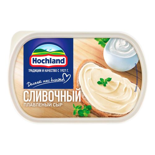 Сыр плавленый Hochland Сливочный 55% 400 г купить для Бизнеса и офиса ...