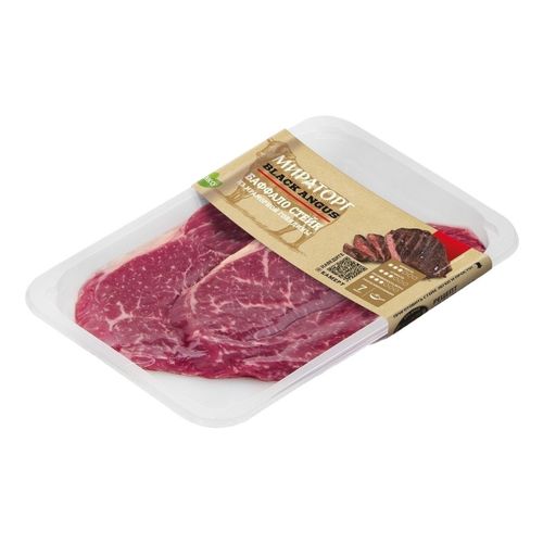 Стейк из мраморной говядины Мираторг Black Angus Баффало 300 г - купить ...