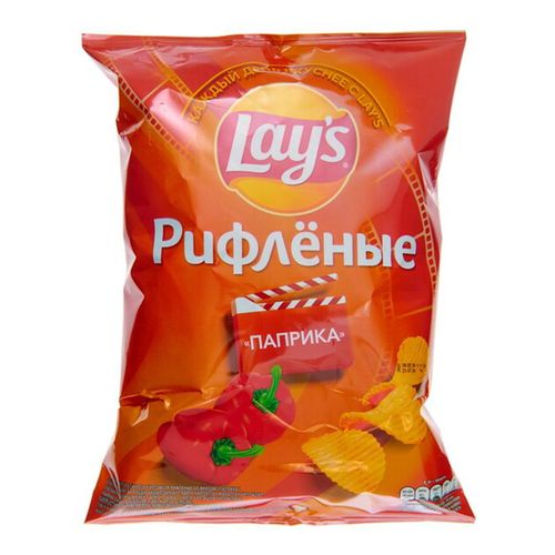 Чипсы картофельные Lay's паприка 225 г - купить с самовывозом в СберМаркет