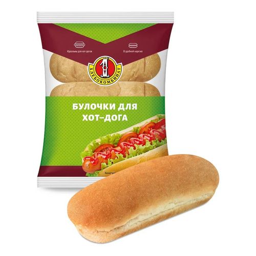 Булочки Первый Хлебокомбинат для хот дога 150 г купить с самовывозом