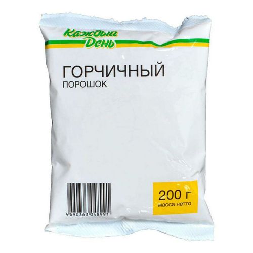 Горчичный порошок Каждый День 200 г - купить с самовывозом в СберМаркет