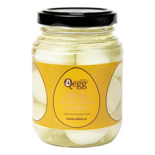 Закуска Qegg Яйца перепелиные маринованные 240 г - купить с самовывозом ...