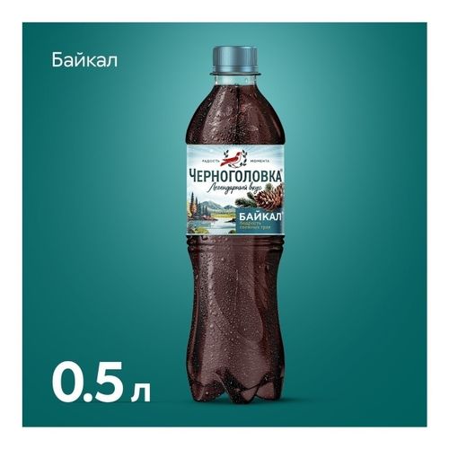 Газированный напиток Черноголовка Байкал 500 мл - купить с самовывозом ...