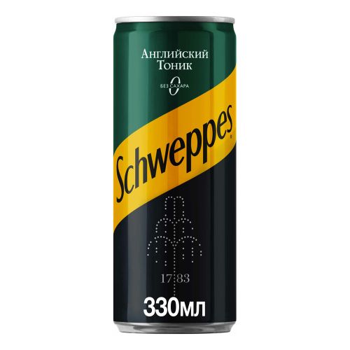 Газированный напиток Schweppes Английский тоник 330 мл - купить с ...