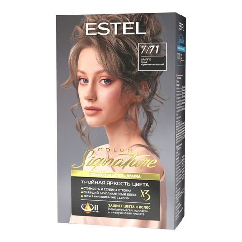 Краска для волос Estel Color Signature 7.71 Фраппе 170 мл - купить с ...