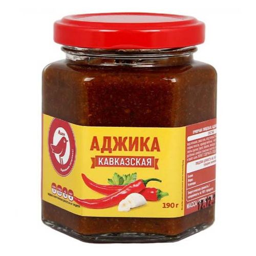 Аджика АШАН Красная птица Кавказская 190 г - купить с самовывозом в ...