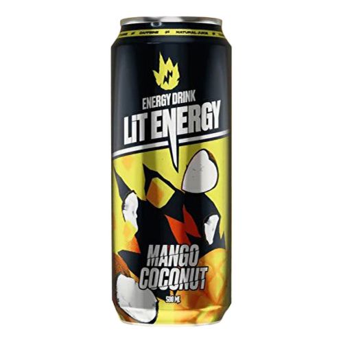 Энергетический напиток Lit Energy манго и кокос 450 мл - купить с ...