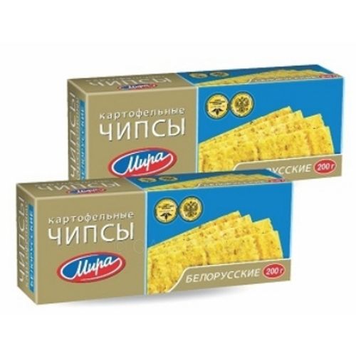 Чипсы картофельные Мира Белорусские 200 г - купить с доставкой на дом в ...