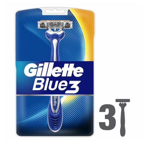 Бритвенный станок Gillette Blue3 Comfort 3 лезвия 3 шт купить для ...