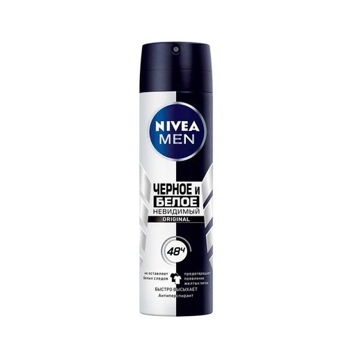 Антиперспирант спрей для тела Nivea Men Original черное и белое ...