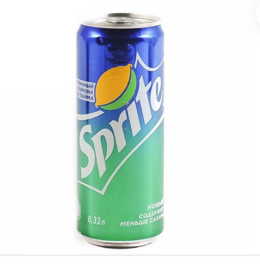 Газированный напиток Sprite 330 мл - купить с доставкой на дом в СберМаркет