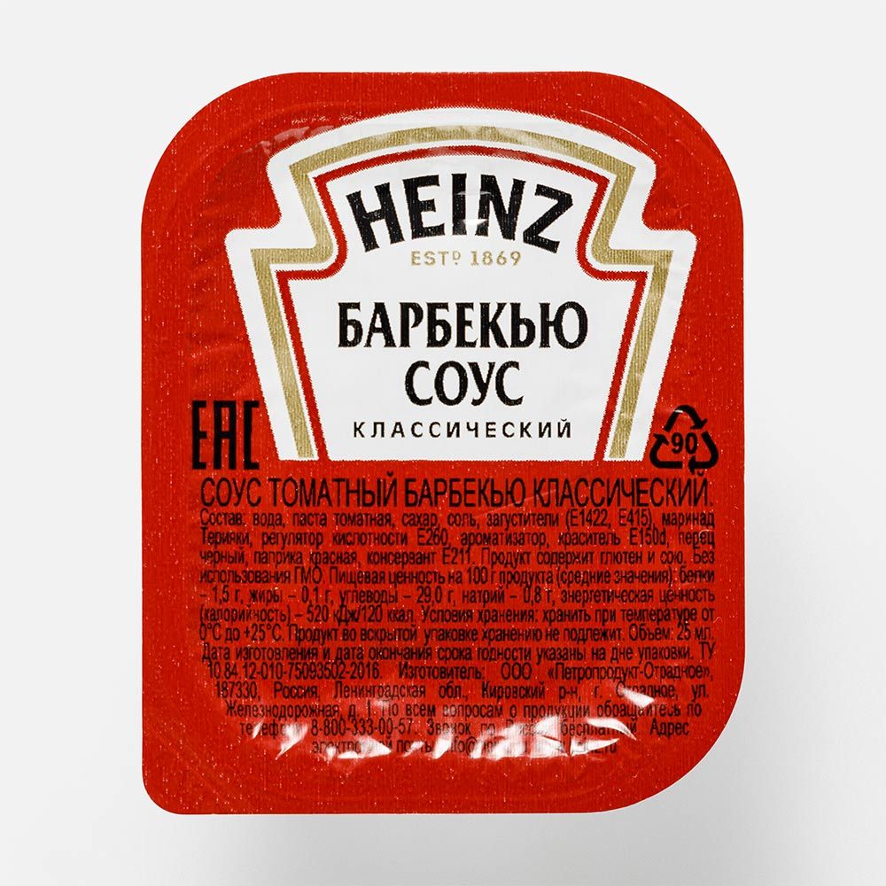 Соус Heinz томатный барбекю - купить с доставкой на дом в СберМаркет