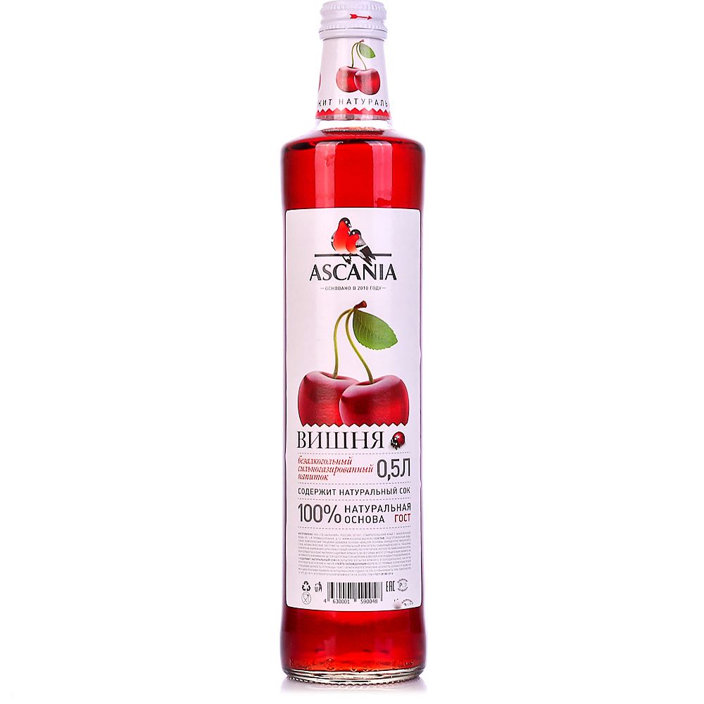 Газированный напиток Ascania Вишня - купить с доставкой на дом в СберМаркет